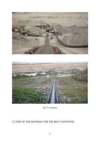 In pit crusher conveyour system | DOCX