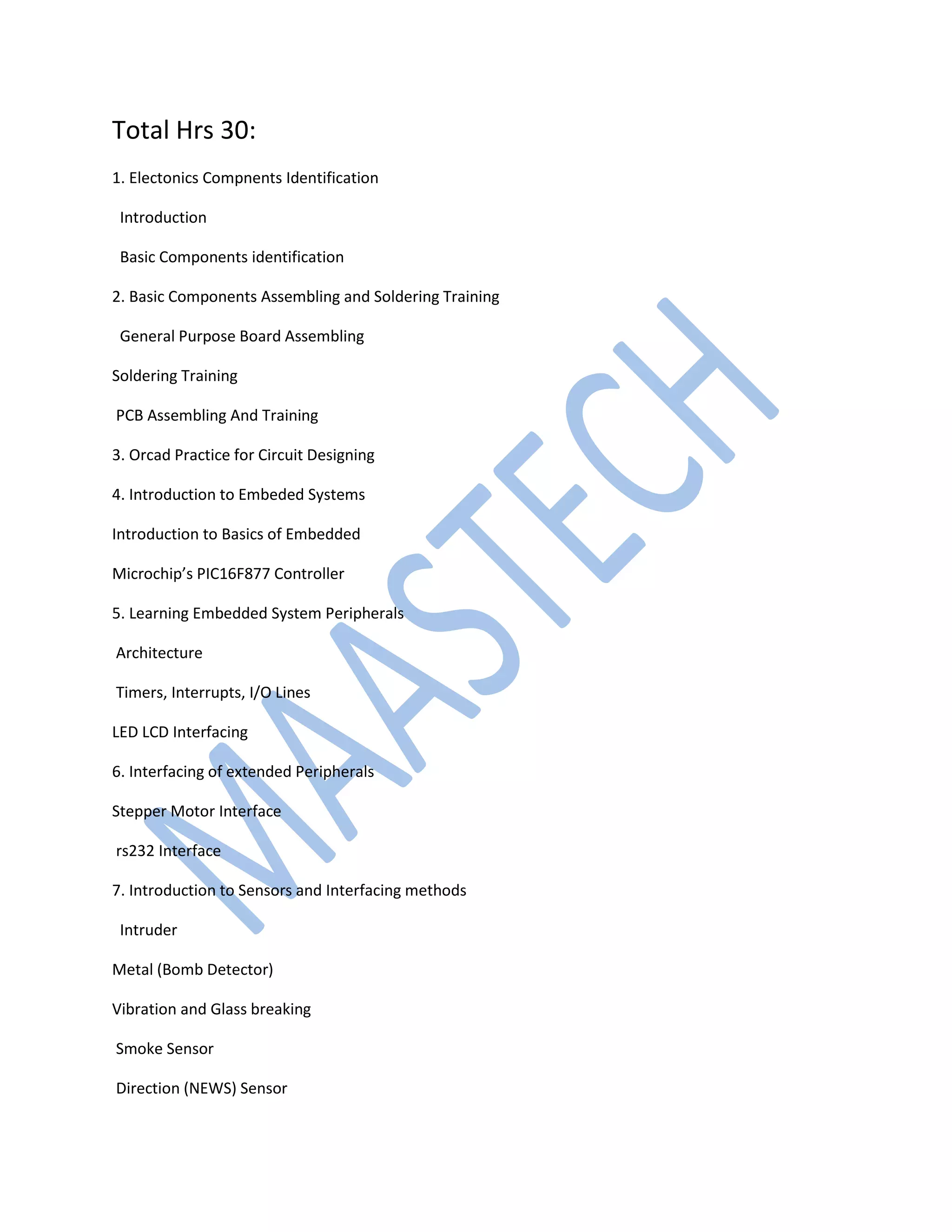 INPLANT TRAINING-INTERNSHIP PRACTICAL TRAINING ECE/CSE/IT/EEE | PDF