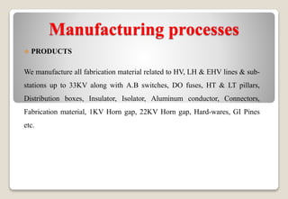 Electrical overhead lines & industries major handling equipment. | PPTX ...