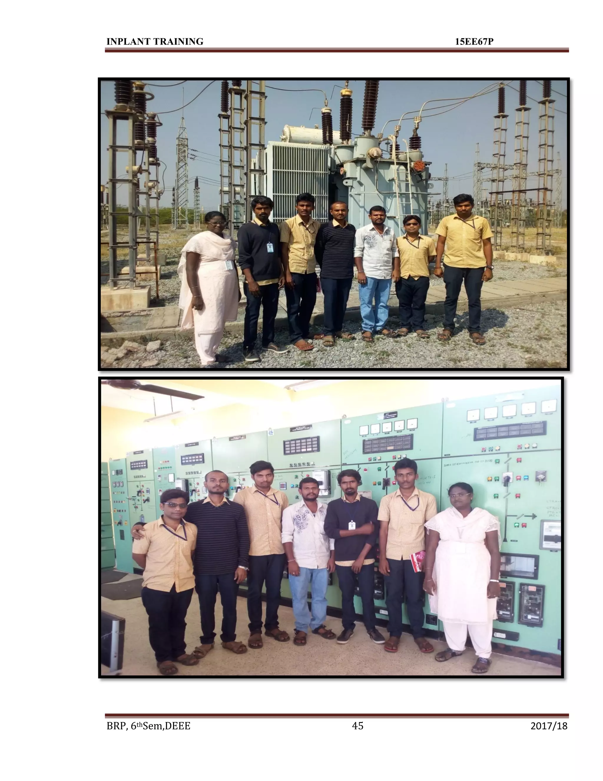 Inplant training about 110kv/11kv substation | PDF