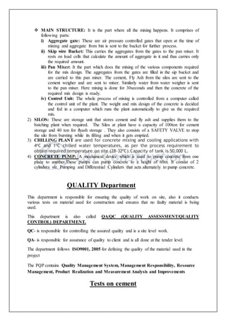 L&T Inplant training at chennai metro report | DOCX
