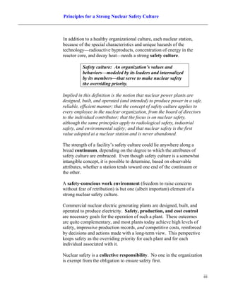 Inpo principles safetyculture | PDF