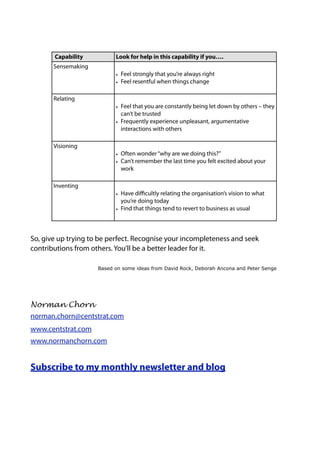 In praise of the incomplete leader | PDF