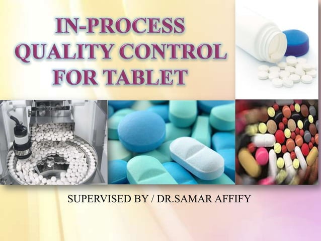 In process quality control | PPTX