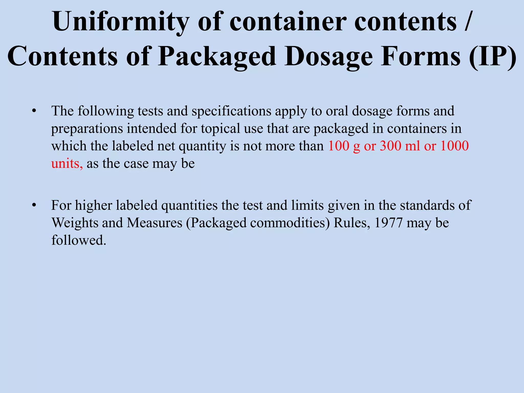 Inprocess as per usp ip bp capsule | PPTX