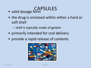 Inprocess as per usp ip bp capsule | PPTX
