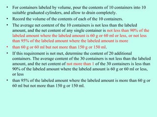 Inprocess as per usp ip bp external preparation | PPT
