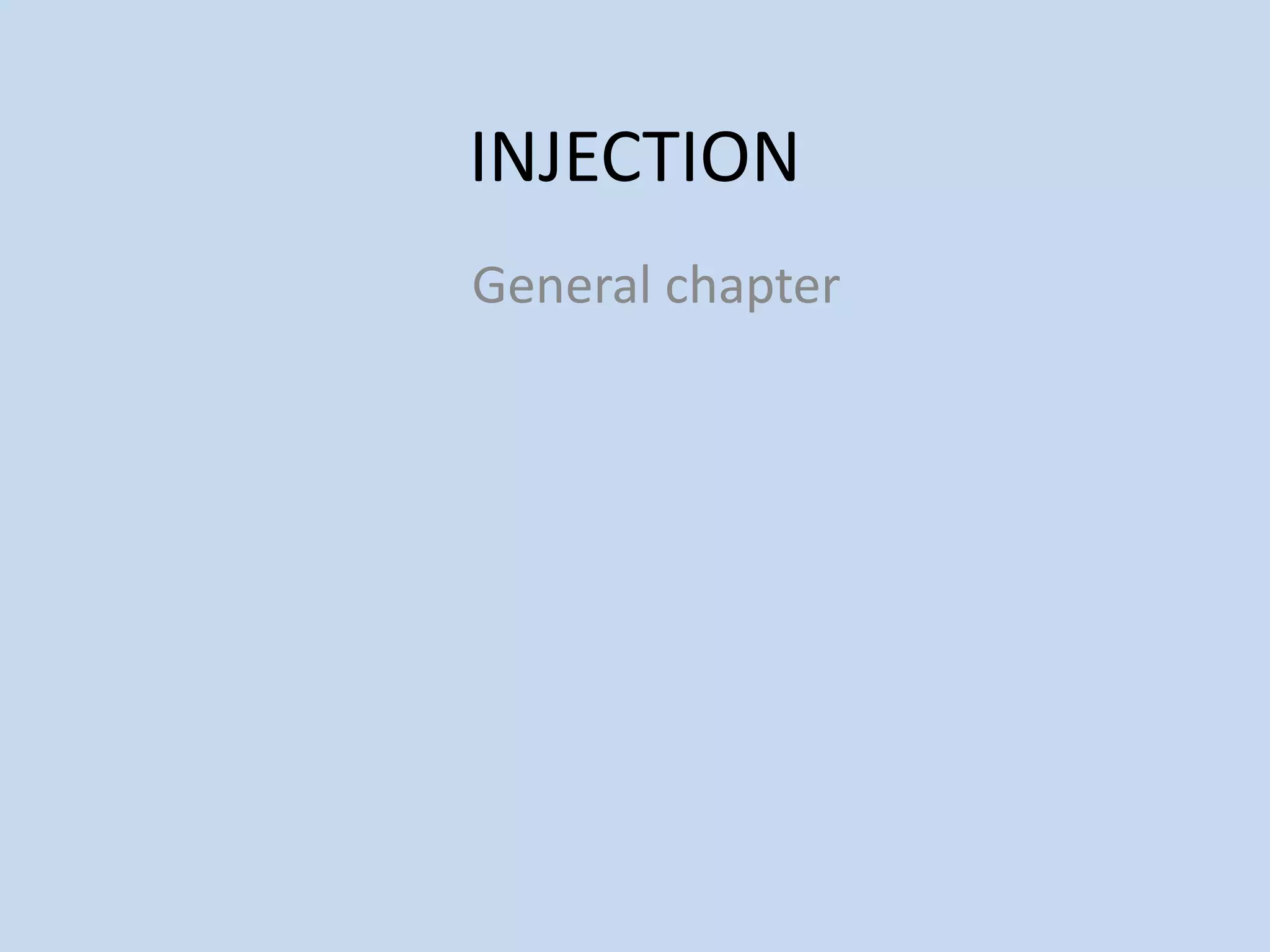 Inprocess as per usp ip bp injection | PPTX