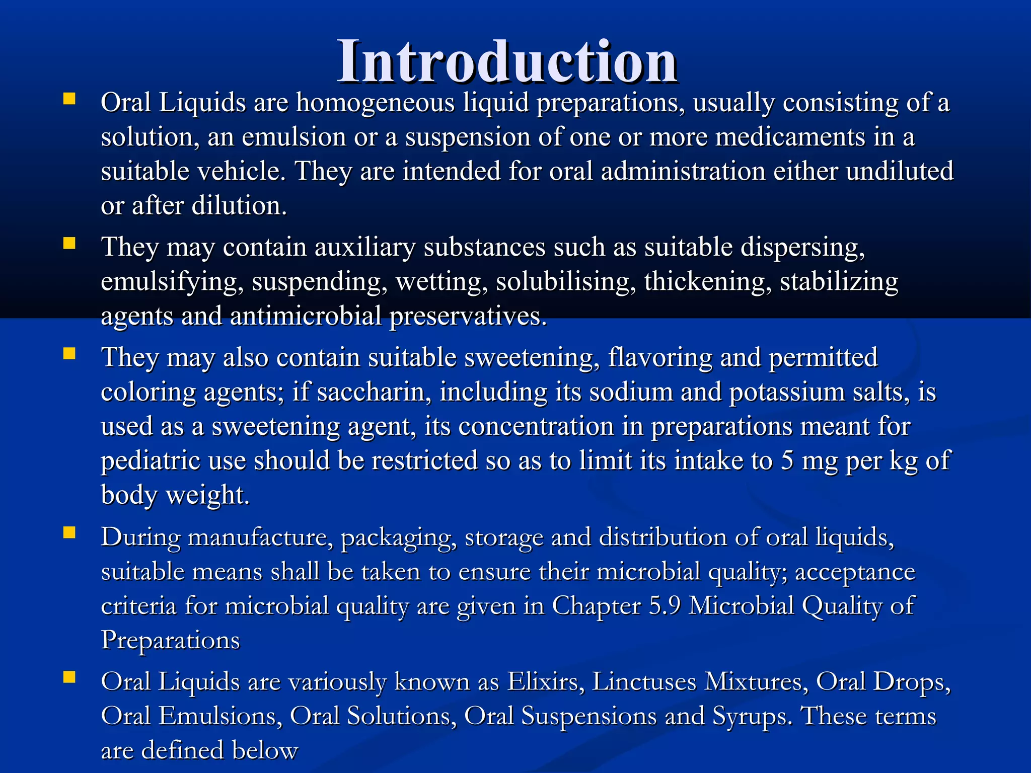 Inprocess as per usp ip bp liquid dosage forms | PPT