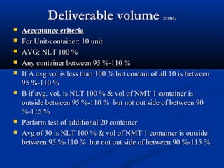 Inprocess as per usp ip bp liquid dosage forms | PPT