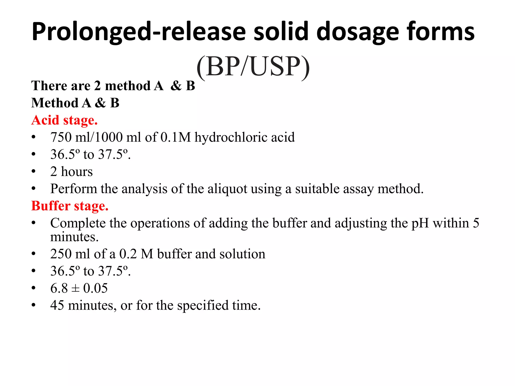 Inprocess as per usp ip bp tablets | PPTX