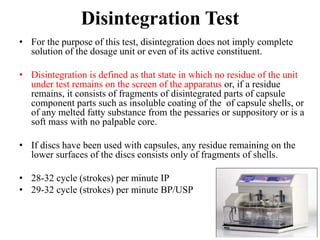Inprocess as per usp ip bp tablets | PPT