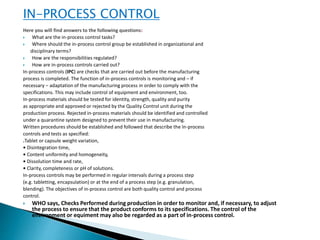 In process control, slide | PPTX