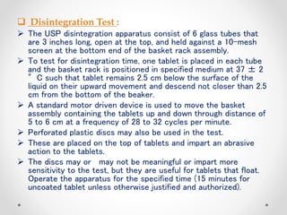 In process & finished products quality control test for pharmaceuticals ...