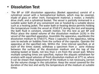 In process & finished products quality control test of capsule | PPTX