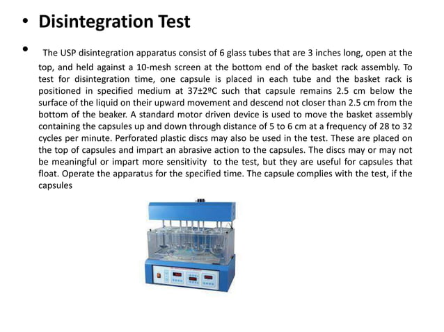 In process & finished products quality control test of capsule | PPTX