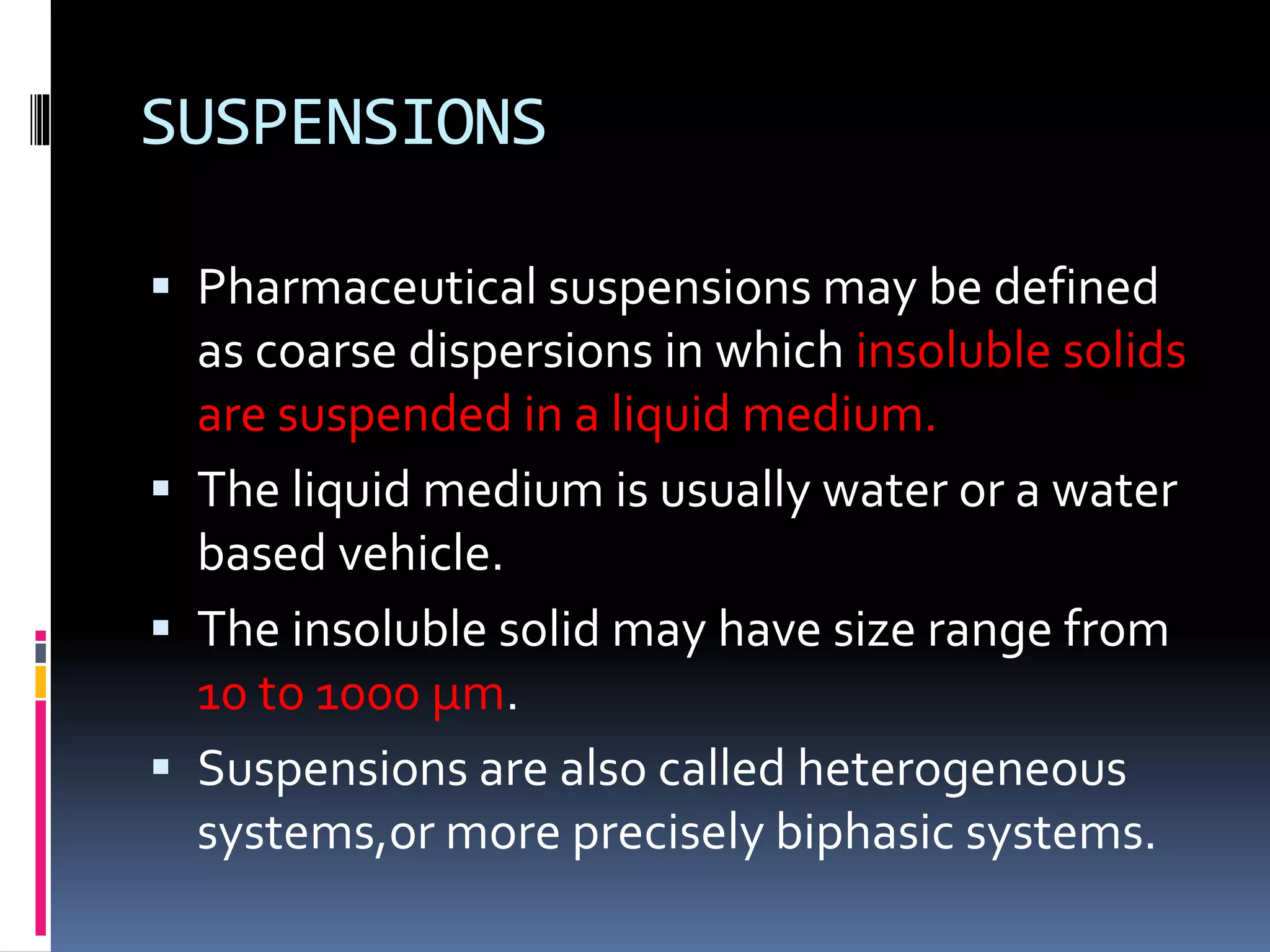 In process quality control of suspensions and emulsions | PPTX