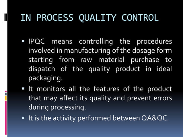 In process quality control of suspensions and emulsions | PPTX ...