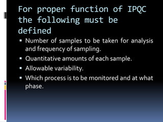 In process quality control of suspensions and emulsions | PPTX
