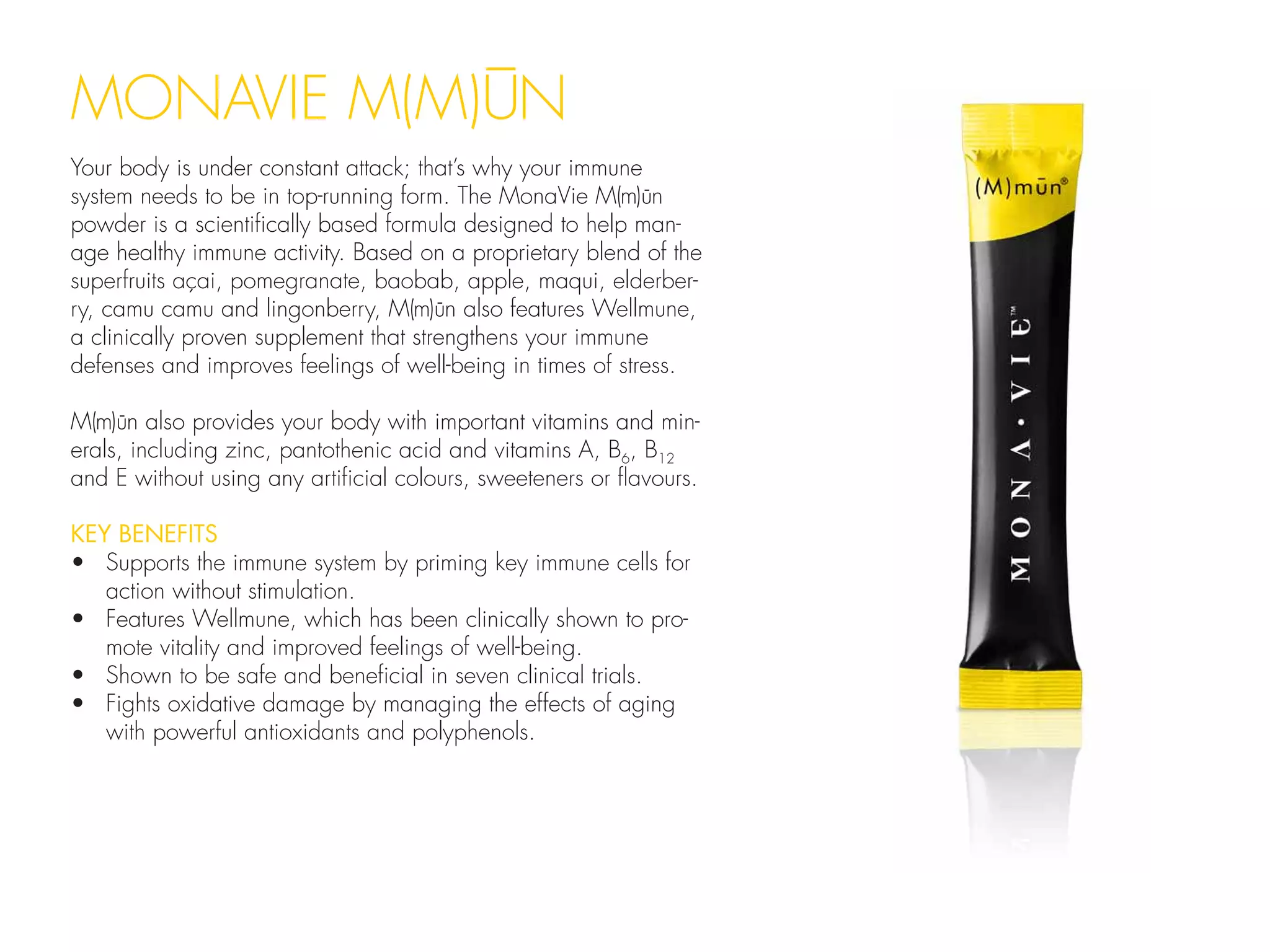 Monavie India product brochure | PDF