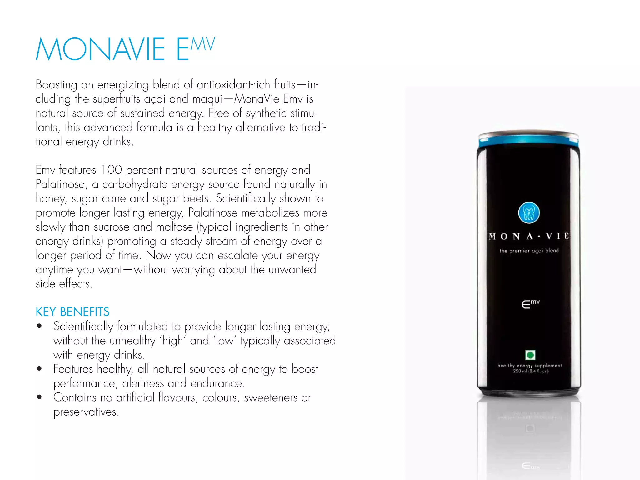 Monavie India product brochure | PDF