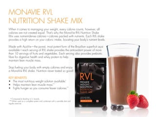 Monavie India product brochure | PDF