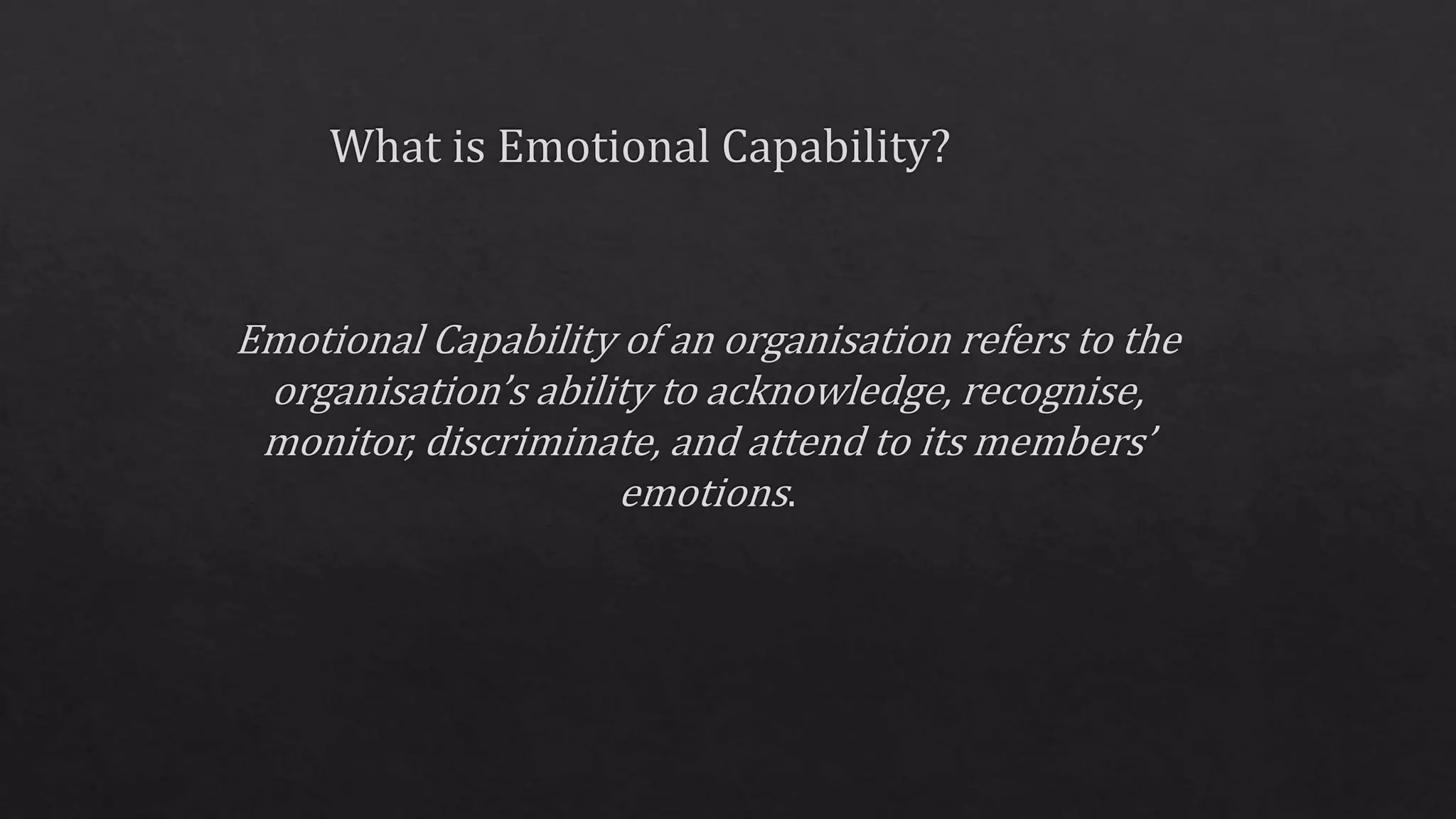 In pursuit of emotions at the workplace | PPT