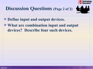 Input and outputs devices | PPT