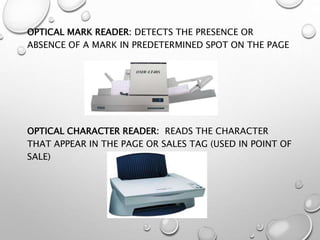 Input devices of a computer | PPT