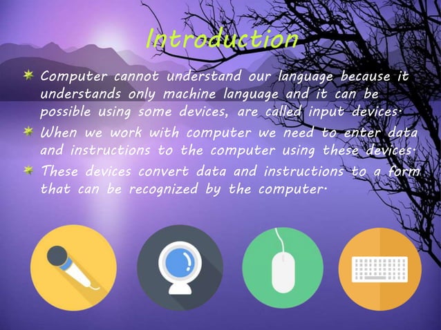Input devices | PPT