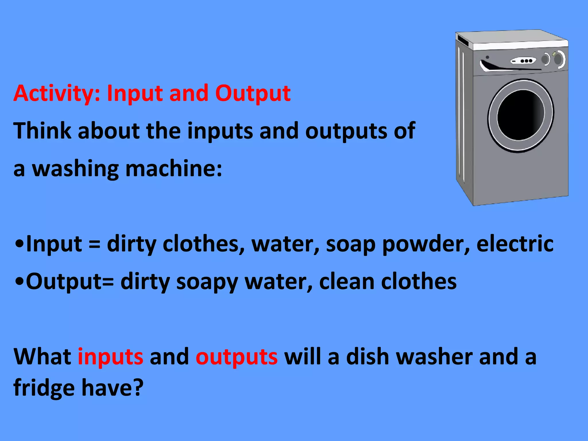 Input a-nd-output-devices2883 | PPT | Computer Peripherals | Computing