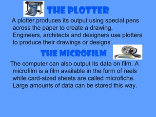 Input a-nd-output-devices2883 | PPT | Computer Peripherals | Computing