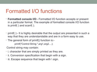 input/output function presentation.pptx. | PPT
