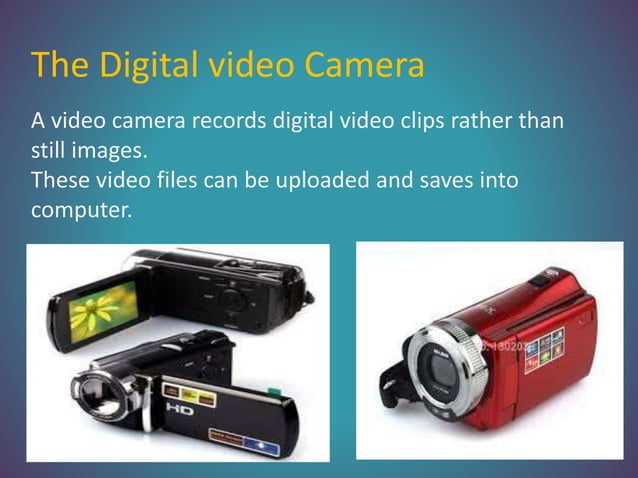 image capturing devices | PPTX