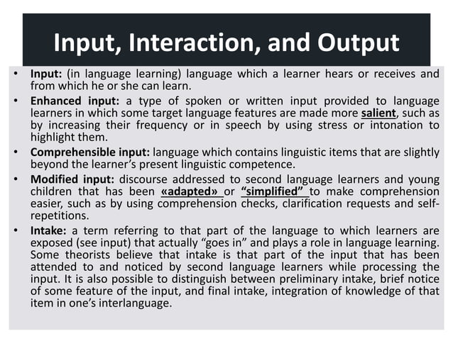 Input -interaction--and-output (5) | PPTX