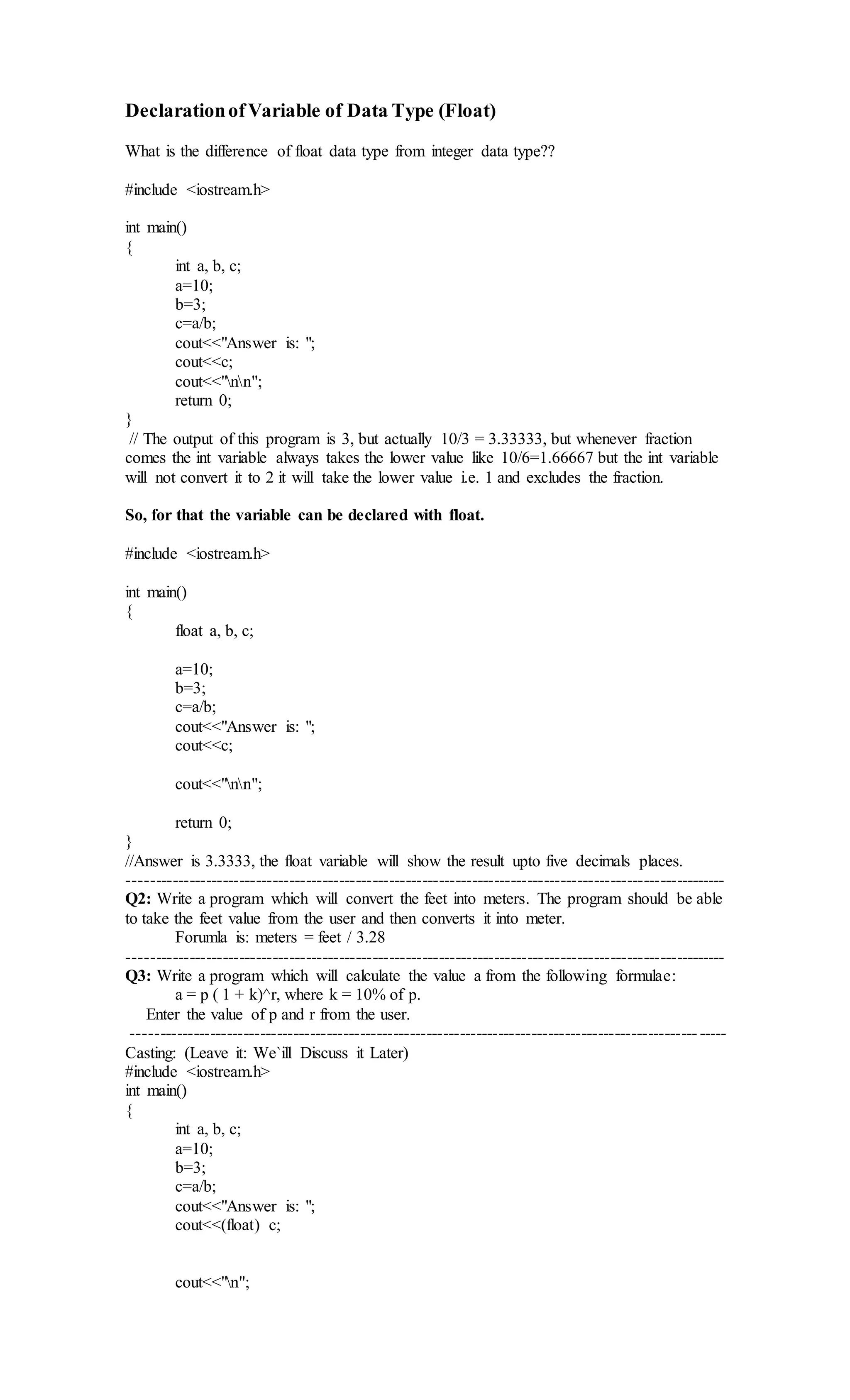 Input output | DOCX | Programming Languages | Computing
