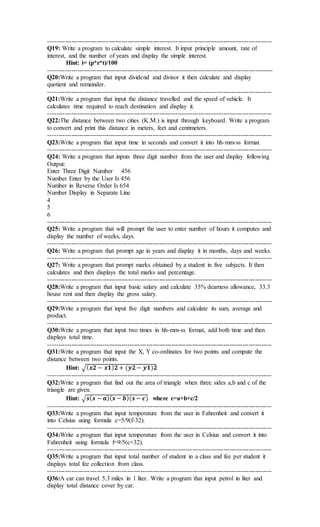 Input output | DOCX | Programming Languages | Computing