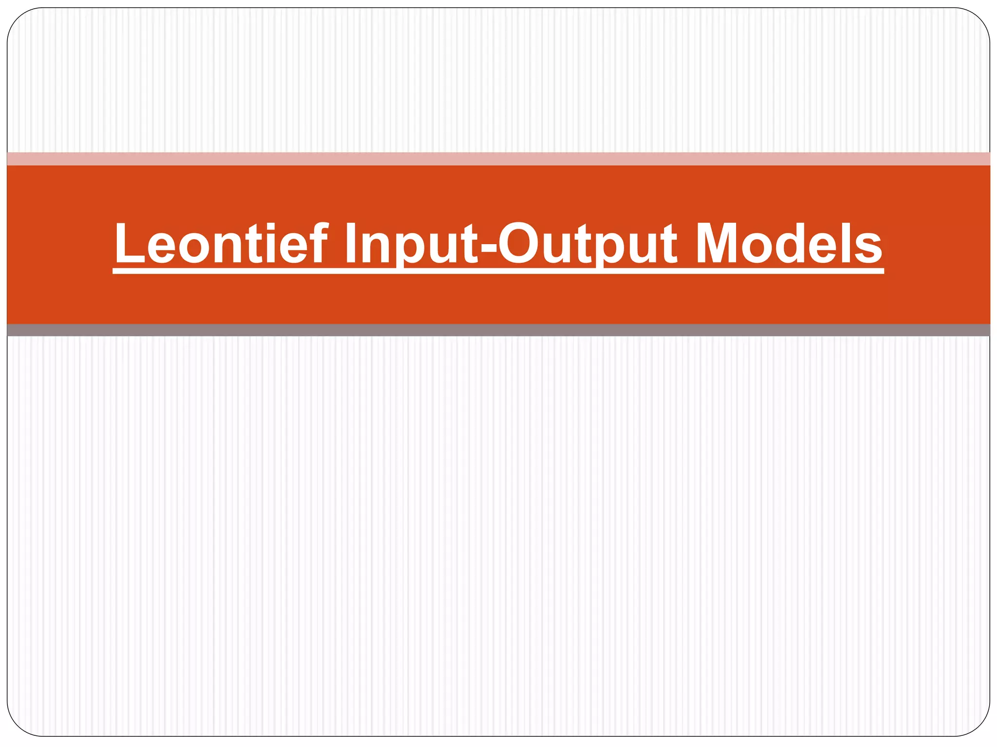 input-output.ppt | Business Accounting & Finance | Business