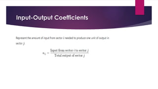 Input-output Analysis - Mathematical Economics.pptx