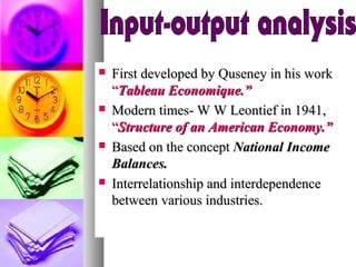 Input output analysis 2 | PPT