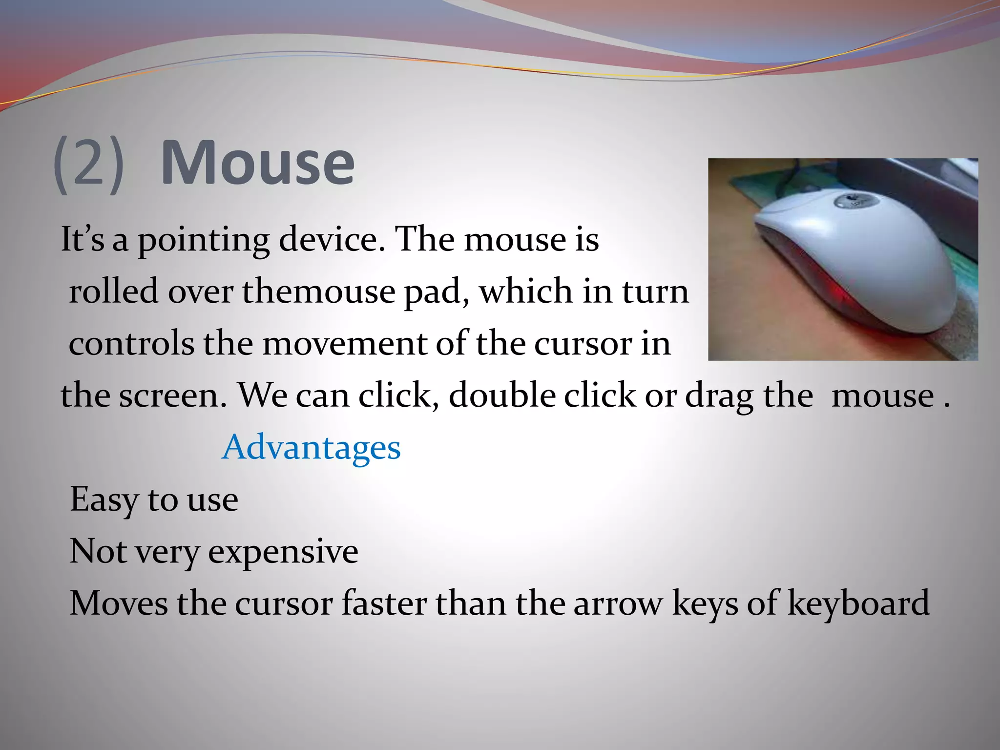 Input and output devices | PPT