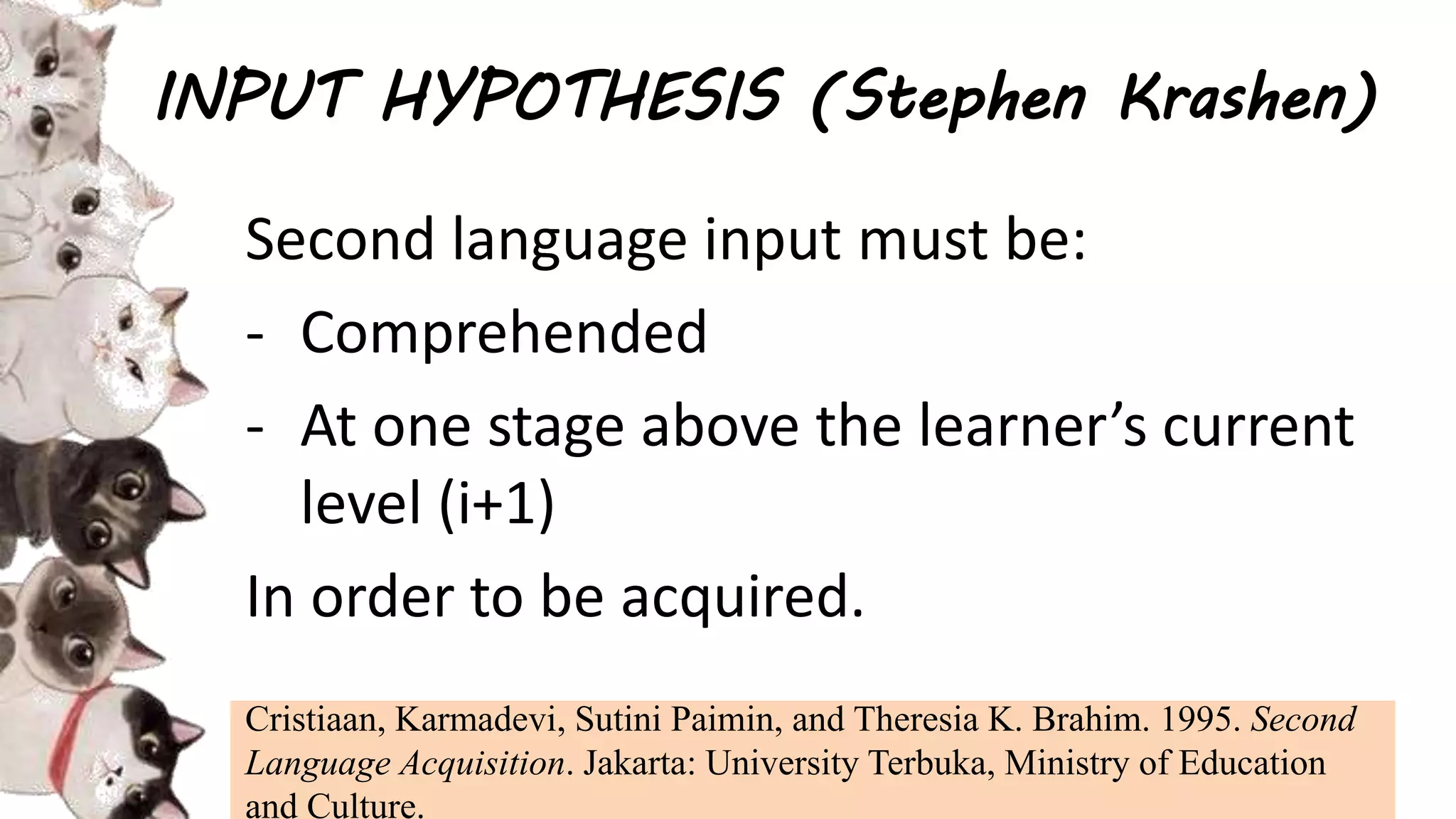 Input and Interaction--Group 10 SLA | PPTX
