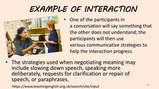 Input and Interaction--Group 10 SLA | PPTX