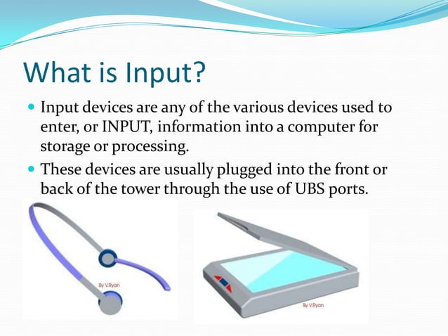 Input and output | PPTX