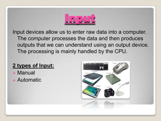 Input and output | PPT