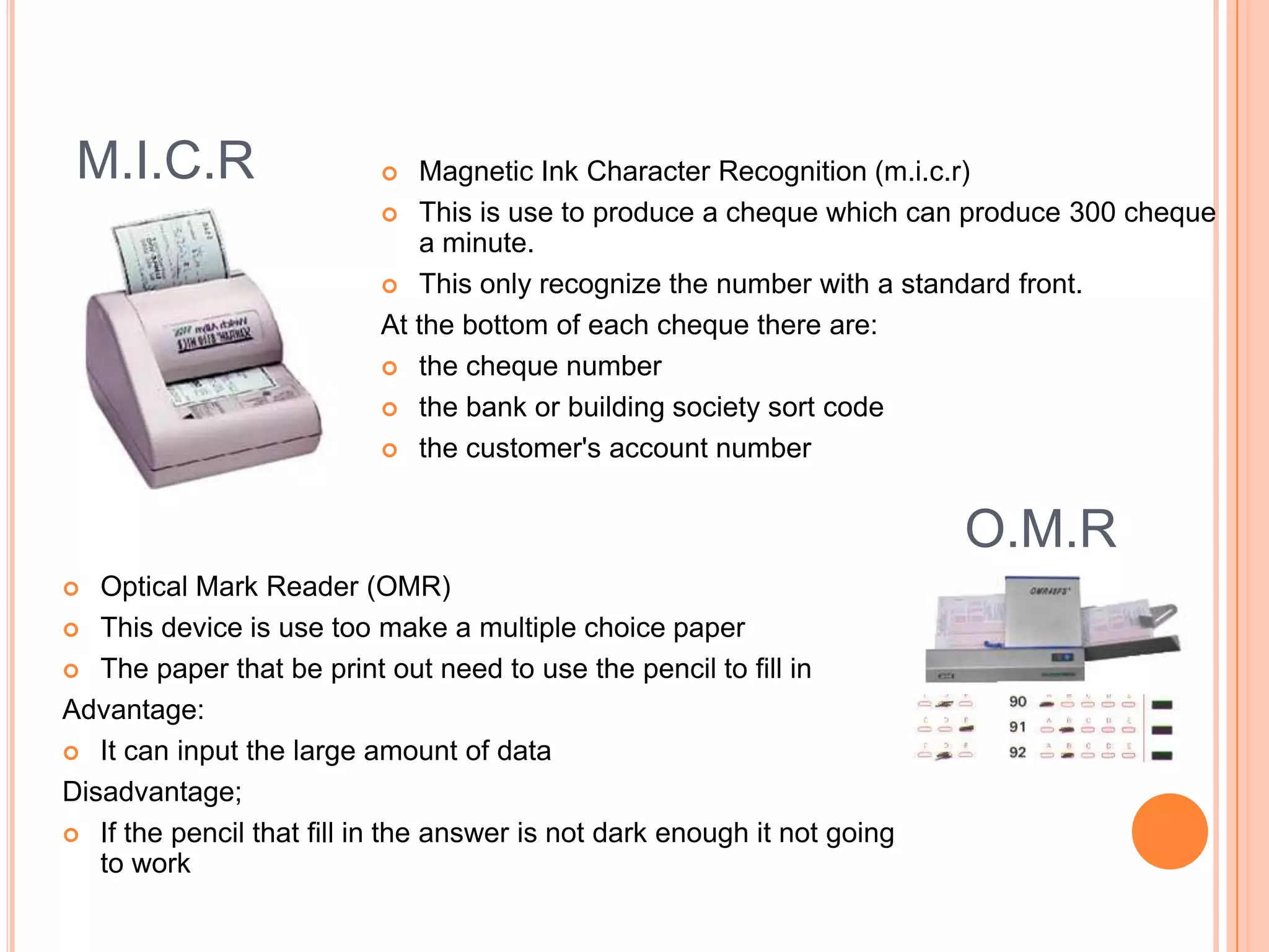 Input and output | PPTX