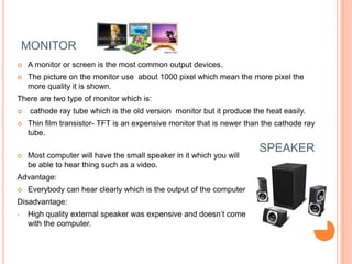 Input and output | PPTX