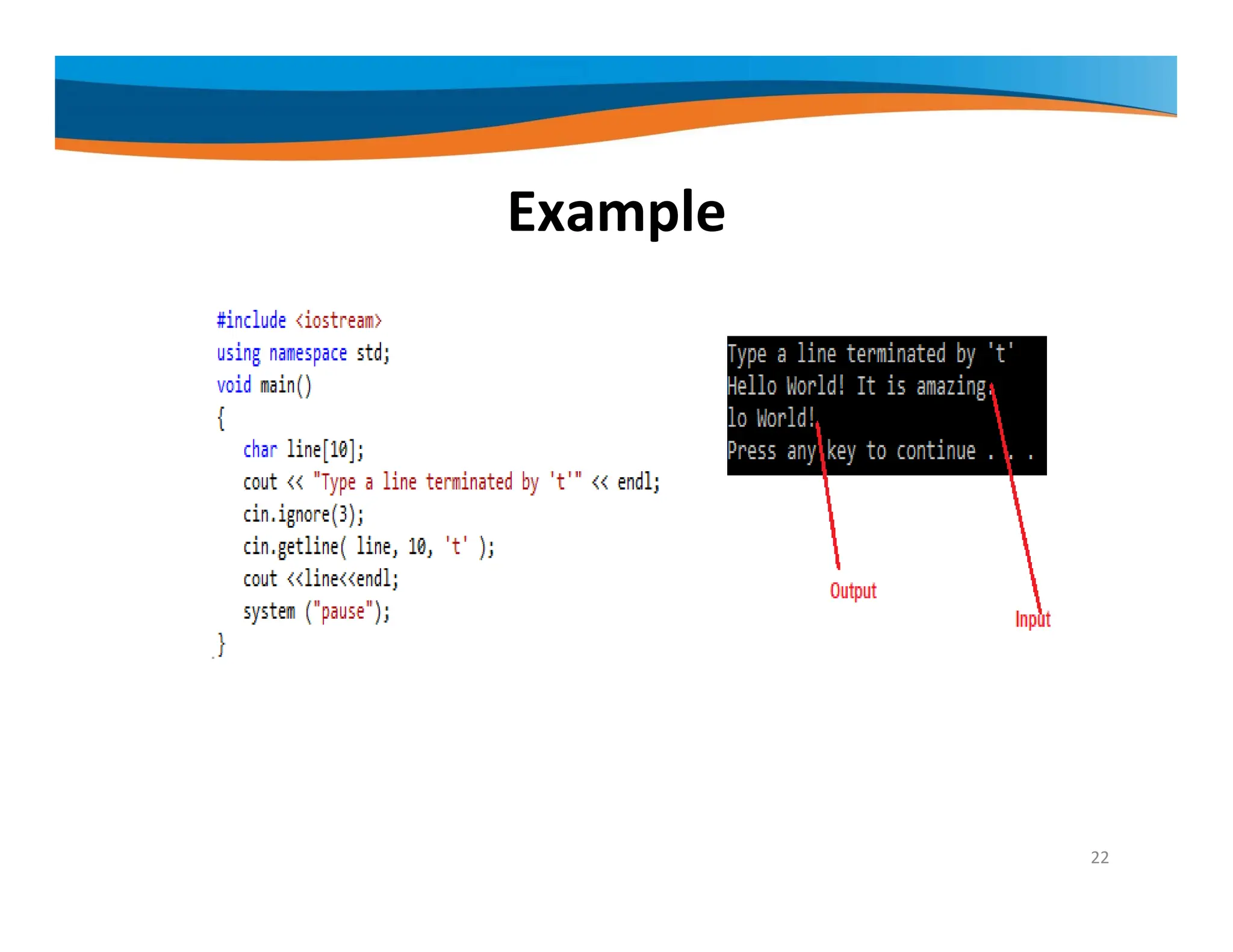 Input And Output Ppt