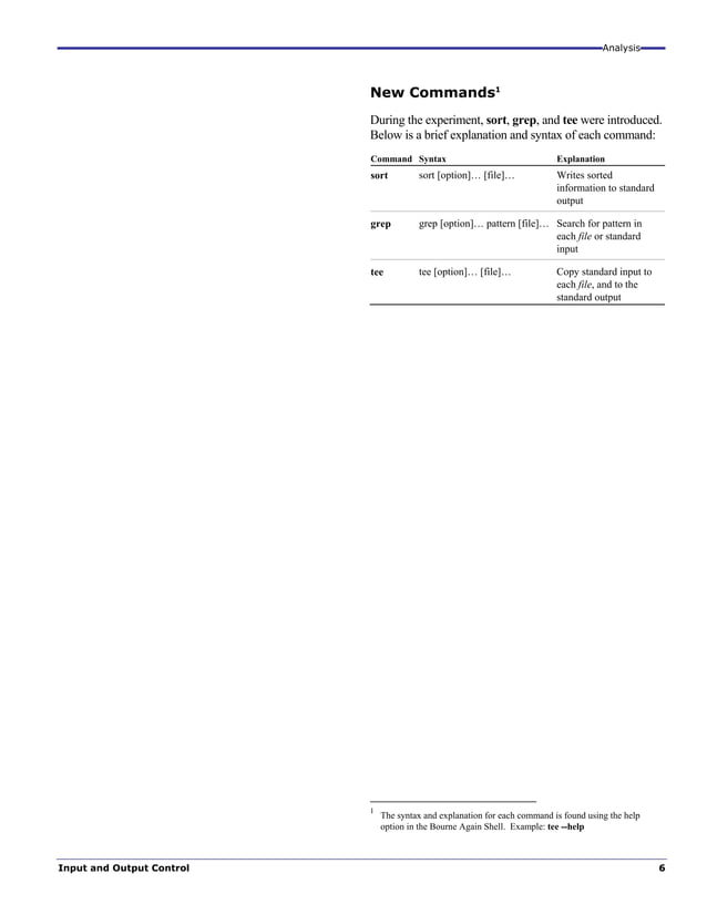 Input And Output Control | PDF