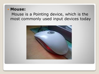 Input and output device | PPTX